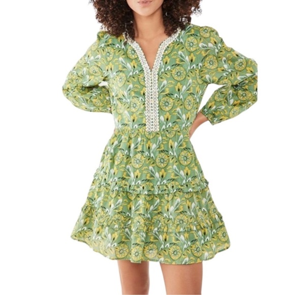 Roberta Roller Rabbit | Dresses | Roller Rabbit Zanna Naema Embroidered ...